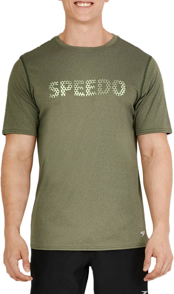 Speedo Men's Graphic Short Sleeve Swim Shirt | Dick's Sporting Goods