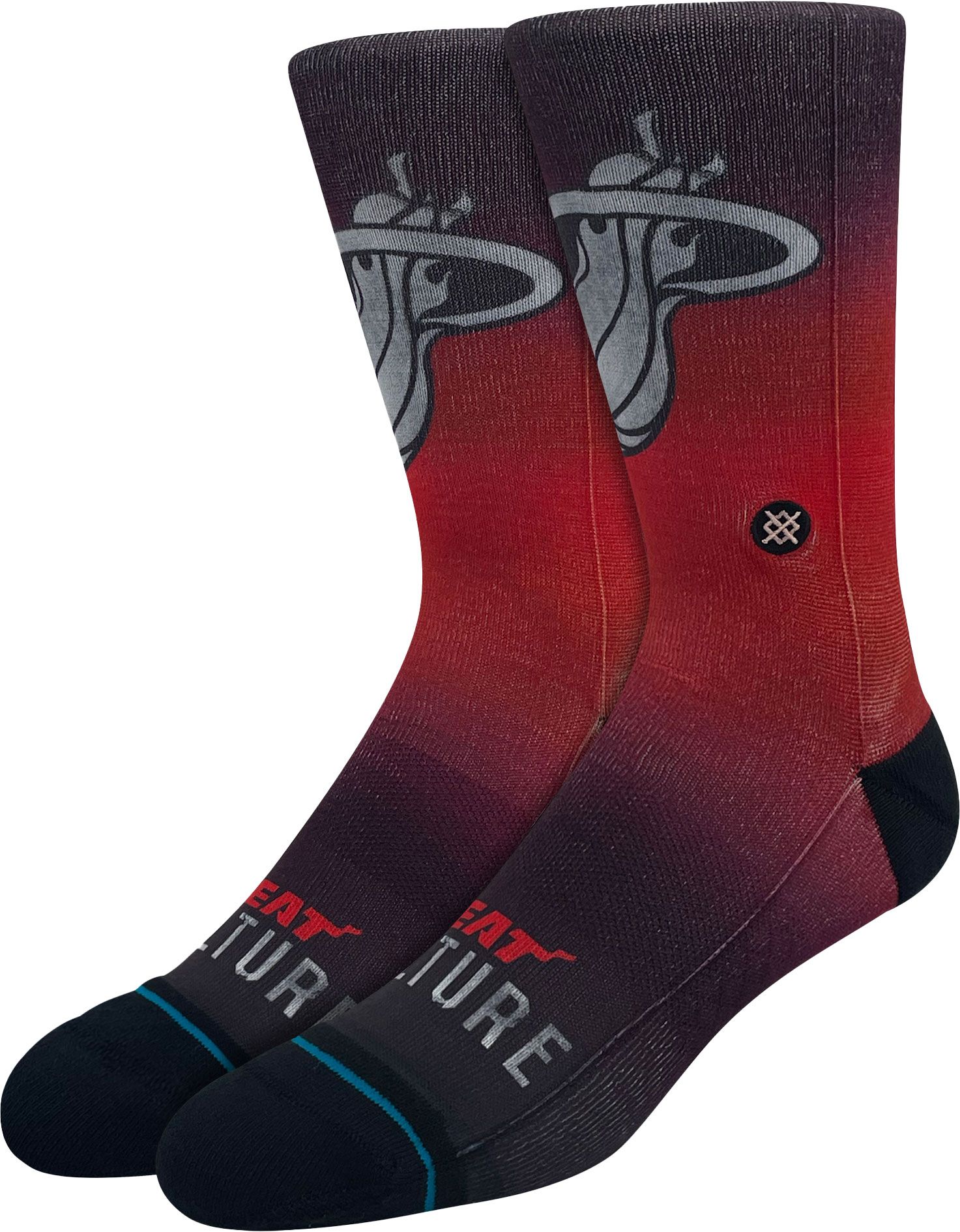 Stance Adult 2023-24 City Edition Miami Heat Socks International Shipping
