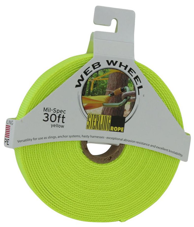Sterling Rope Mil Spec 30FT Web Wheel | Publiclands