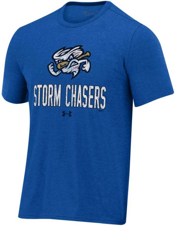 Under Armour Men's Omaha Storm Chasers Royal All Day T-Shirt | Dick's ...