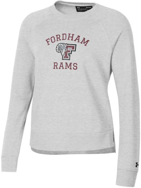 Under Armour Women's Fordham Rams Silver Heather All Day Arched Logo ...