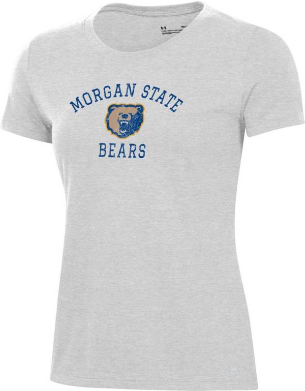 Under Armour Women's Morgan State Bears Silver Heather Pennant T-Shirt ...
