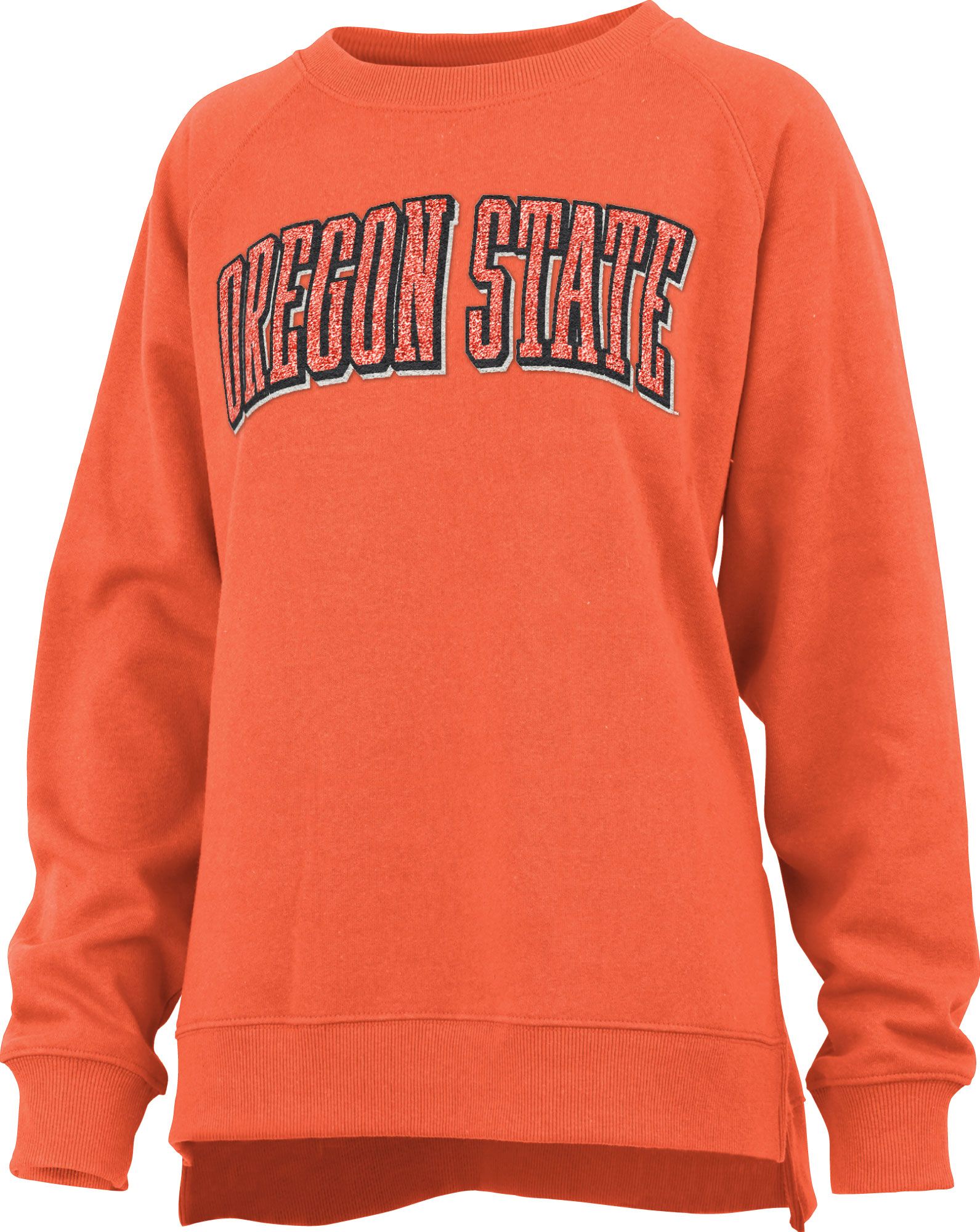 Pressbox Women's Oregon State Beavers Orange Michelin Twisted Crew ...