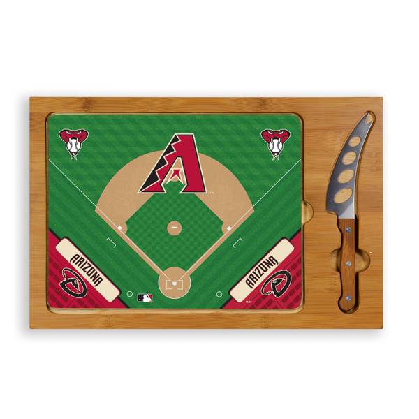 Picnic Time Arizona Diamondbacks Glass Top Serving Board Set | Dick's ...