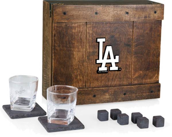 Picnic Time Los Angeles Dodgers Whiskey Box Gift Set | Dick's Sporting ...