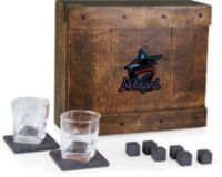 Picnic Time Miami Marlins Whiskey Box Gift Set | Dick's Sporting Goods