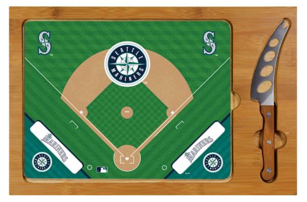 Picnic Time Seattle Mariners Glass Top Serving Board Set | Dick's ...