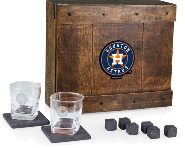 Picnic Time Houston Astros Whiskey Box Gift Set | Dick's Sporting Goods