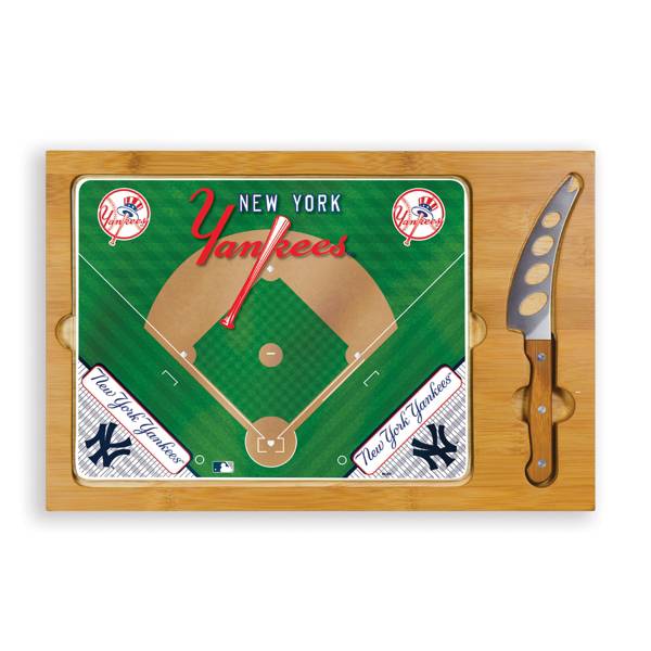 Picnic Time New York Yankees Glass Top Serving Board Set | Dick's ...