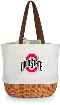 Picnic Time Ohio State Buckeyes Canvas and Willow Basket Bag | Dick's ...