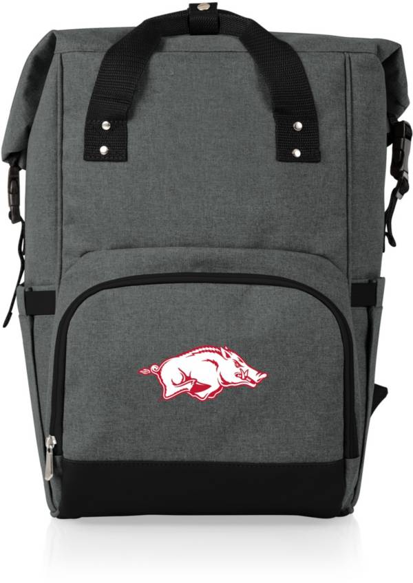 Picnic Time Arkansas Razorbacks Roll-Top Cooler Backpack | Dick's ...