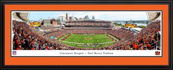 Blakeway Cincinnati Bengals Deluxe Panoramic Double Mat Photo Frame ...