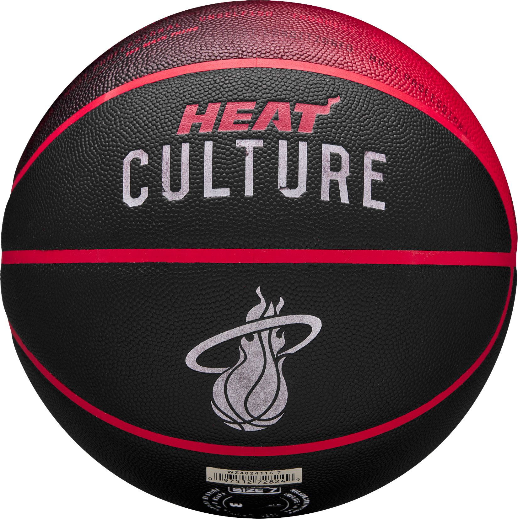 Wilson 2023-24 City Edition Miami Heat Full Size Collector Basketball ...