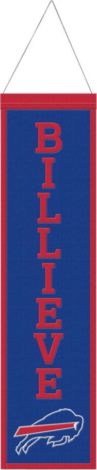 WinCraft Buffalo Bills 8'' x 32'' Billieve Wool Banner | Dick's ...