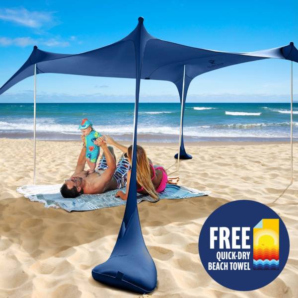 Sun Ninja 4-Person Beach Tent | Dick's Sporting Goods