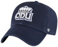 '47 Men's Old Dominion Monarchs Navy Logo Clean Up Adjustable Hat ...
