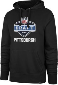 '47 Men's NFL Draft Pittsburgh 2026 Jet Black Imprint Headline Hoodie ...