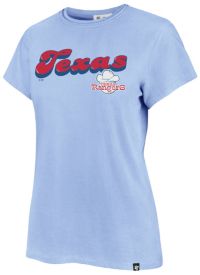 '47 Women's Texas Rangers Blue Mystic Frankie T-Shirt | Dick's Sporting ...