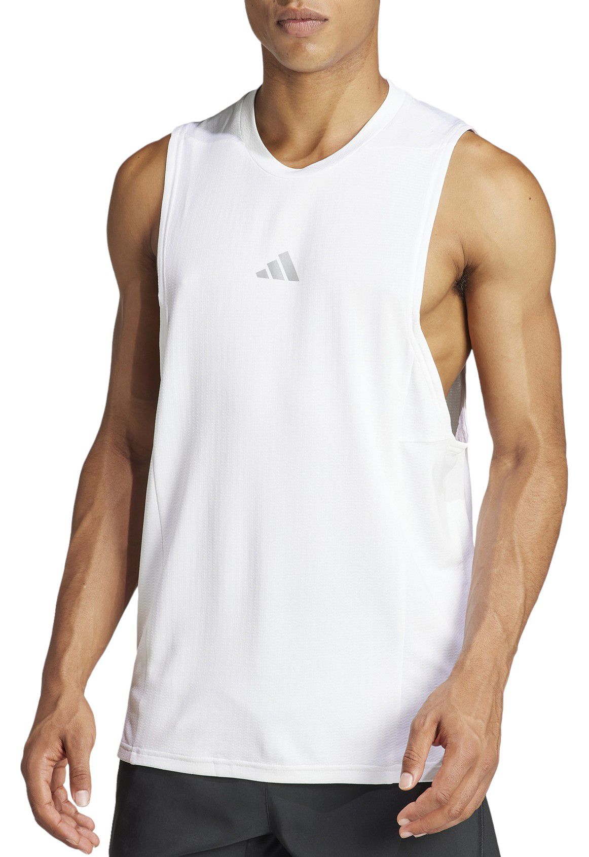 Adidas Men's Designed For Training Heat.Rdy Tank Top International Shipping