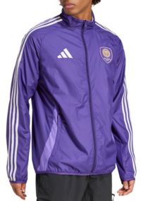 adidas Adult Orlando City 2025 Purple Anthem Reversible Jacket | Dick's ...