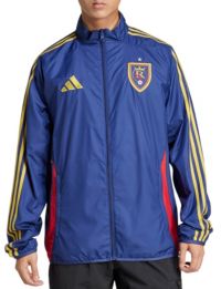 adidas Adult Real Salt Lake 2025 Indigo Anthem Reversible Jacket | Dick ...