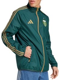 adidas Adult Portland Timbers 2025 Green Anthem Reversible Jacket ...