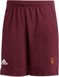 adidas Men's Arizona State Sun Devils Maroon 9” Heat Ready Woven Shorts ...