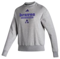 adidas Women's Alcorn State Braves Grey Vintage Pullover Crew ...