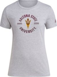 adidas Women's Arizona State Sun Devils Medium Grey Rise N' Shine T ...