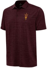 Antigua Men's Arizona State Sun Devils Maroon Layout Polo | Dick's ...