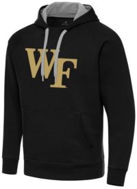 Antigua Men's Wake Forest Demon Deacons Black Victory Pullover Hoodie ...