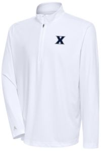 Antigua Men's Xavier Musketeers White Tribute 1/4 Zip Pullover | Dick's ...