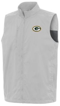 Antigua Men's Green Bay Packers Brisk Full Zip Vest | Dick's Sporting Goods