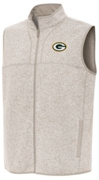Antigua Men's Green Bay Packers Fortune Full Zip Vest | Dick's Sporting ...