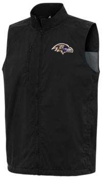 Antigua Men's Baltimore Ravens Brisk Full Zip Vest | Dick's Sporting Goods