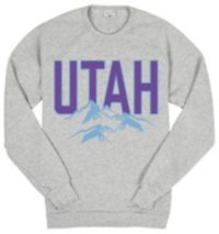Where I'm From Adult Utah Mountain Script Crewneck Sweatshirt | Dick's ...