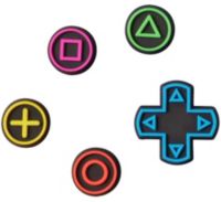 Crocs Jibbitz Game Controller - 5 Pack | Dick's Sporting Goods