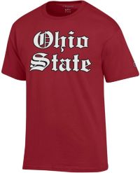 Champion Men's Ohio State Buckeyes Scarlet Script T-Shirt | Dick's ...