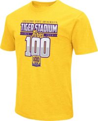 Colosseum Men's LSU Tigers Maize Stadium 100 T-Shirt | Dick's Sporting ...