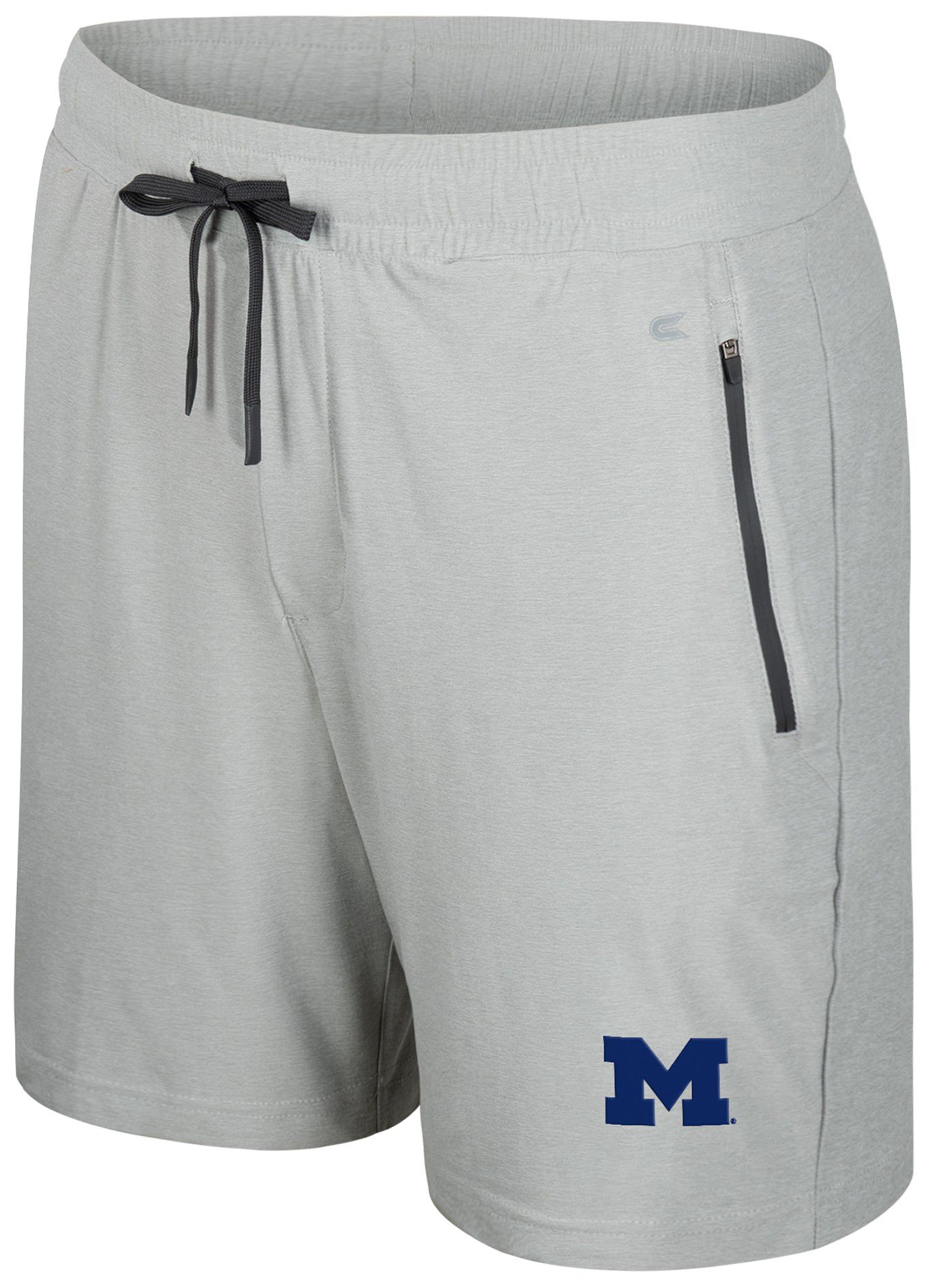 Colosseum Men's Michigan Wolverines Ash Grey Atomic Shorts | Dick's ...