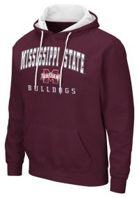 Colosseum Men's Mississippi State Bulldogs Maroon Pullover Hoodie ...
