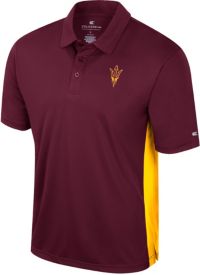 Colosseum Men's Arizona State Sun Devils Maroon Set In Polo | Dick's ...