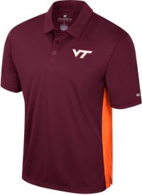 Colosseum Men's Virginia Tech Hokies Maroon Set In Polo | Dick's ...