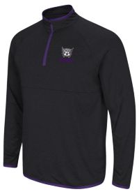 Colosseum Men's Weber State Wildcats Black 1/4 Zip Pullover | Dick's ...