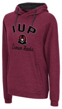 Colosseum Women's IUP Crimson Hawks Garnet Pullover Hoodie | Dick's ...