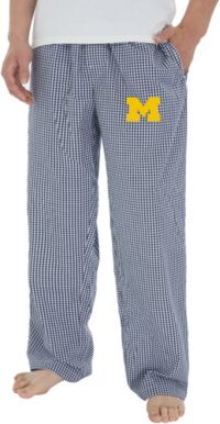 Concept Sports Men's Michigan Wolverines Navy/White Traditional Lounge ...