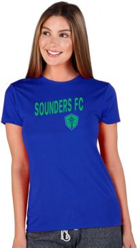 Concepts Sport Women's Seattle Sounders Marathon Blue T-Shirt | Dick's ...