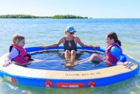 Aqua Lily Pad 8' Round Inflatable Dock | Dick's Sporting Goods