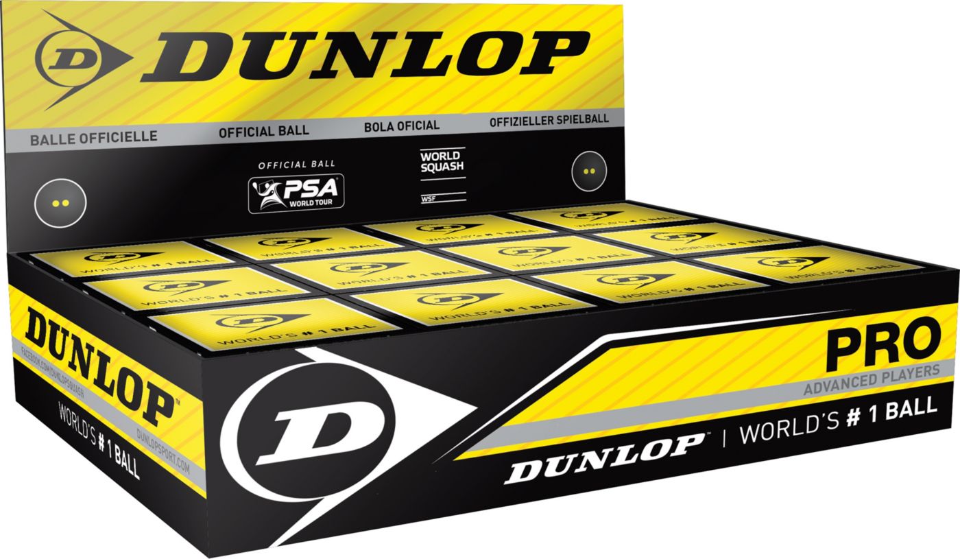 Dunlop Pro Squash Balls - 12 Pack | Dick's Sporting Goods