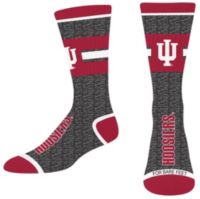 For Bare Feet Adult Indiana Hoosiers Spotlight Crew Socks | Dick's ...